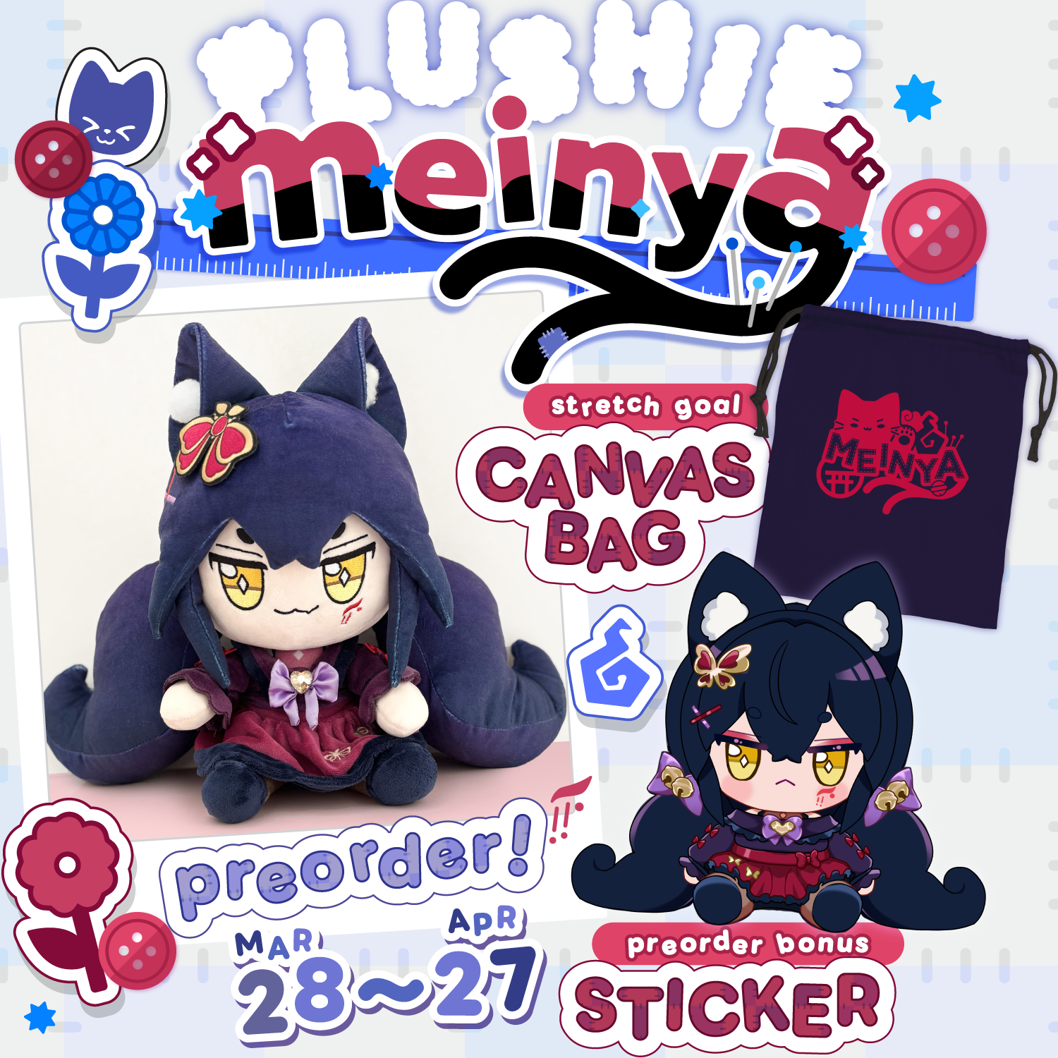 Meiya • Meinya 3.0 Plushie – bun & bloom's